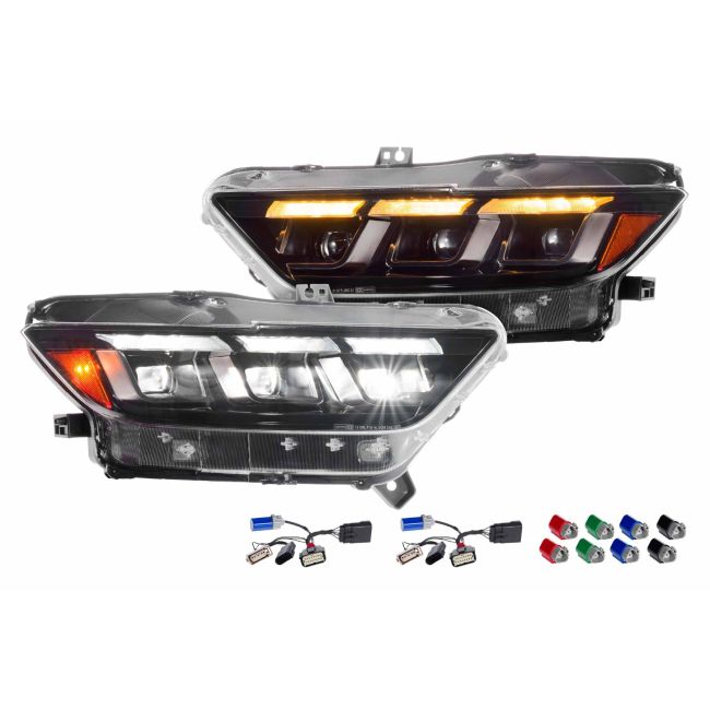 FORD MUSTANG (15-17): MORIMOTO XB LED HEADLIGHTS (GEN II)