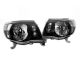 DEPO 05-10 TOYOTA TACOMA / PRE-RUNNER JDM STYLE BLACK CRYSTAL HEADLIGHTS