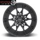 19x10 NICHE ESSEN M147 5x4.5 +40 Matte Black Wheels New Set