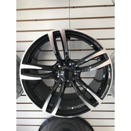 W1121 Black Machined Face 19x8.5 ET20 CB74.1 5x120