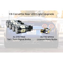 Corvette C6: Rear LED Upgrade Kit