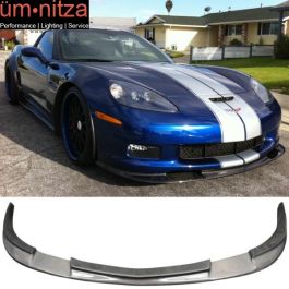 Fits 05-13 Chevy Corvette C6 Z06 Zr1 Front Bumper Lip Kit Splitter ...