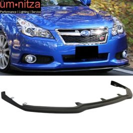 Fits 13-14 Subaru Legacy 5Th Gen STI Front Bumper Lip Spoiler - Urethane PU