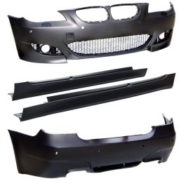 For BMW E60 5-series M5 or M Sport Full Bumper Body Kit for 525 528 530 ...